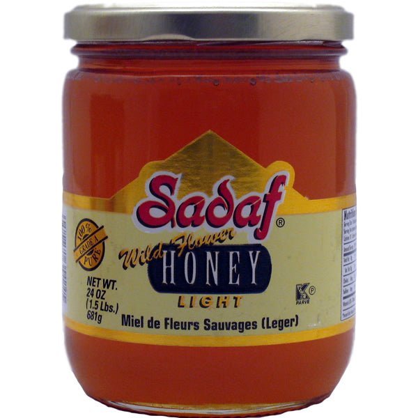 Sadaf Light Honey | Wildflower – 24 oz. – Same Day Grocery